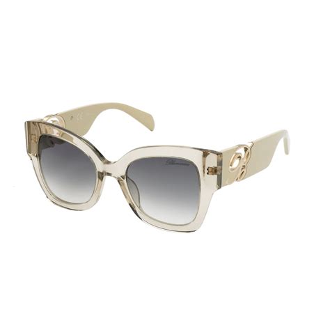 Blumarine SBM795 - 07T1 Transparent Beige | Sunglasses Woman