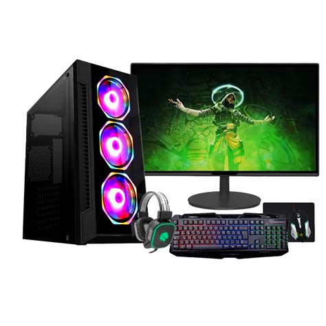 PC Gamer Barato Completo Intel I GB HD GB Geforce GB Monitor Kit Gamer Teclado Mouse