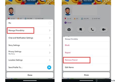 How To Remove Someone From Your Friends List On Snapchat