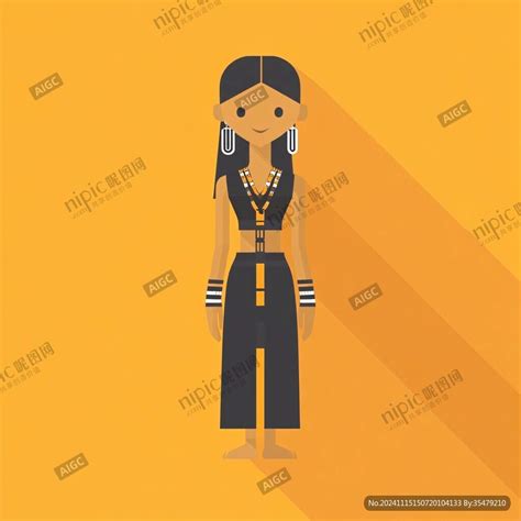 Ai创作图保安族女人 卡通哈尼族女 卡通门巴族女 卡通女孩瑶族姑娘 卡通布依族女 卡通德昂族女 卡通羌族女 高山族插画人物 高山族剪影 卡通独龙族女 高山族人物插画 卡通珞巴族女 民族头像设计