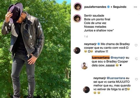 Após unfollow Neymar responde Luan Santana nas redes sociais