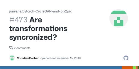 Are Transformations Syncronized · Issue 473 · Junyanzpytorch