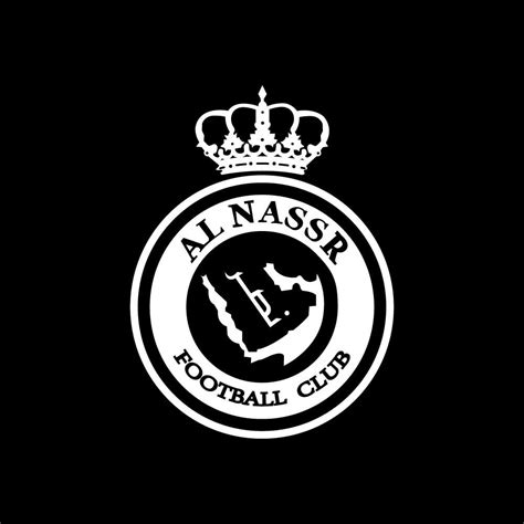Al Nassr White Logo Vector Vector Logo Logo Outline Logo