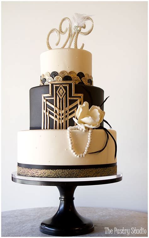 Gatsby Art Deco Cake Design By The Pastry Studio Daytona Beach