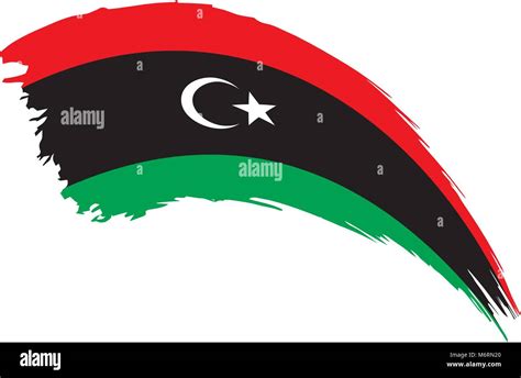 Libya Flag Vector Illustration Stock Vector Image And Art Alamy
