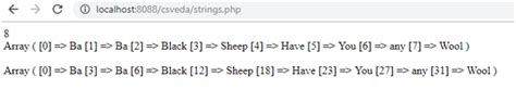 Php String Functions Csveda