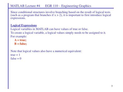 ppt matlab lecture 4 egr 110 engineering graphics powerpoint