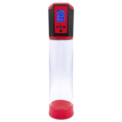 Автоматическая вакуумная помпа man powerup passion pump led-табло red ...