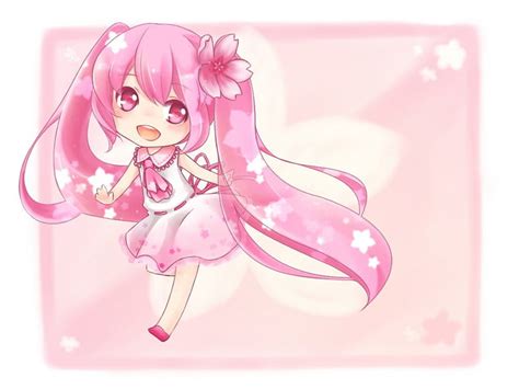 Miku Hatsune Chibi Wallpaper