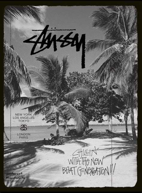 Stussy Poster Vintage Poster Design