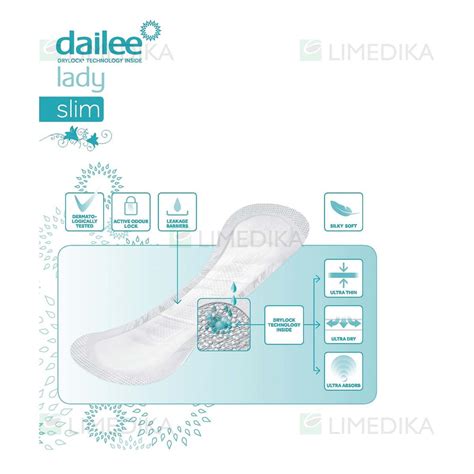 Dailee Lady Premium Slim Normal Paketai 30vnt Limedika