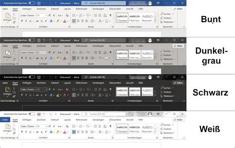 Office Farben And Themes In Word Excel And Powerpoint ändern