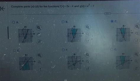 XK Complete Parts A D For The Functions F X 2x 4 Chegg Com
