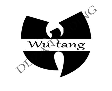 Wutang Wu Tang Svg Epd Dxf Png File Etsy
