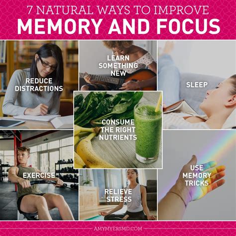 7 Ways To Improve Memory Focus At Any Age Amy Myers MD