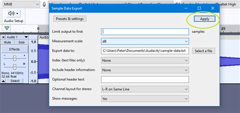 Sample Data Import Has A Generate Button Apply Would Be Appropriate And Consistent · Issue