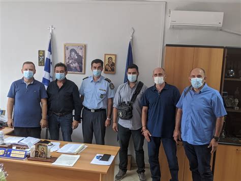 Επίσκεψη μελών της Ένωσης Αξιωματικών Αστυνομίας Δυτικής Μακεδονίας