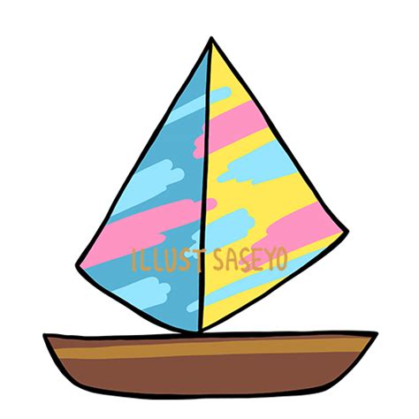 돛단배 일러스트 Png 247 Illust Saseyo