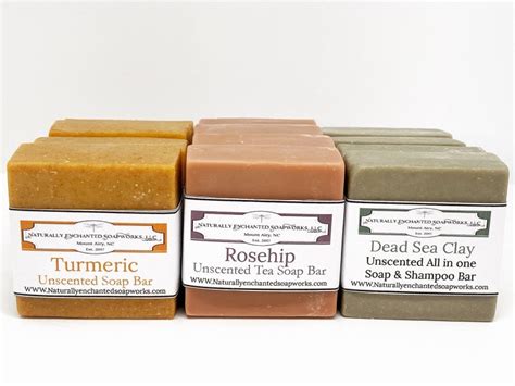 Unscented Soap Natural Handmade Soap Bar Fragrance Free Soap Etsy