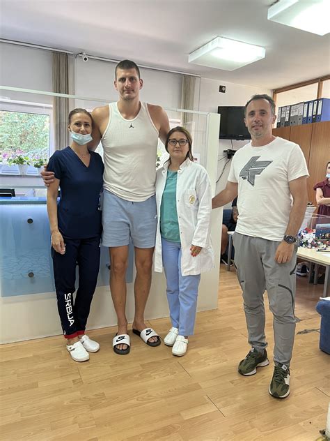 FOTO Jokićeve slike koje su oduševile Srbiju obavio prve preglede za pripreme