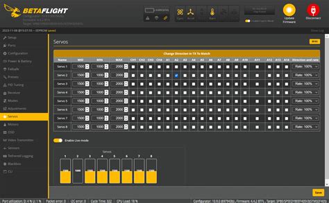 Servo Output Isnt Working Rfpv