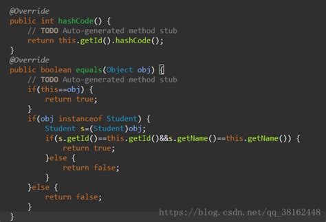 从哈希码（hashcode）详解java中equals和的区别哈希值 Equls Csdn博客