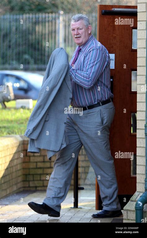 Former Rugby International David Tweed 53 Arrives At Antrim Court
