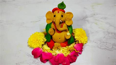 How To Make Eco Friendly Ganesha With Flour At Home Easy DIY Ganesha
