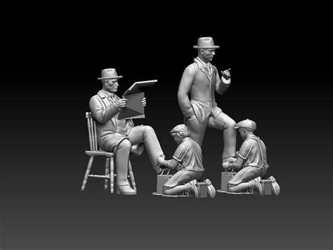 Shoe Shine 3d Model 3d Printable Cgtrader