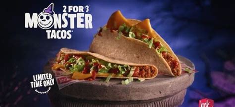 越變越黑，jack In The Box 萬聖節期間限時迴歸 Monster Tacos • 哇靠紐約 Wacowny 吃貨美食 旅游