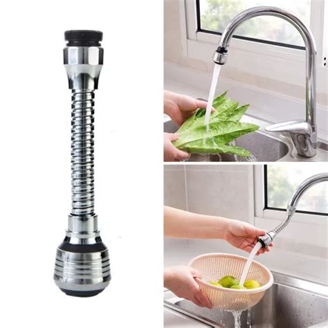 KIT DE BEC réglable avec robinet d économie d eau tuyau d aération pour