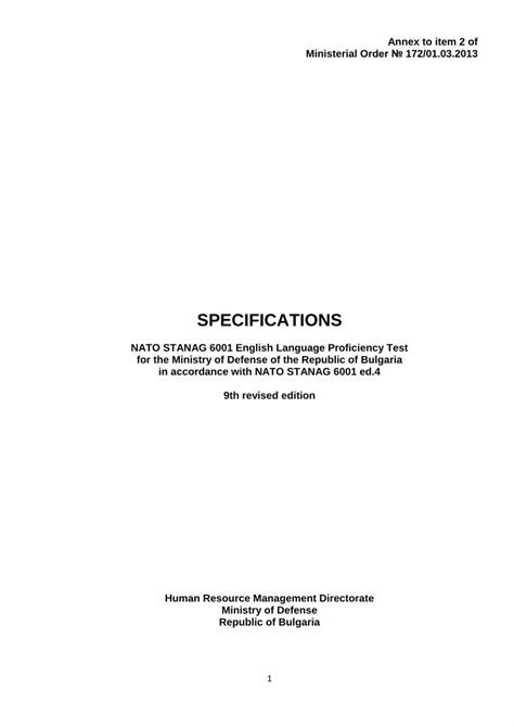 Pdf Specifications Modbg Assumptions 1 The Bulgarian English