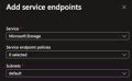 Azure Virtual Network Service Endpoints