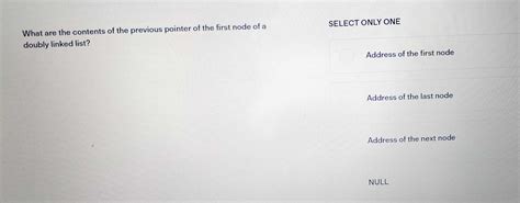 What Are The Contents Of The Previous Pointer StudyX