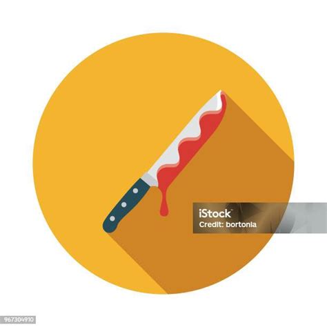 무기 플랫 디자인 범죄 및 처벌 아이콘 칼에 대한 스톡 벡터 아트 및 기타 이미지 칼 피 벡터 Istock