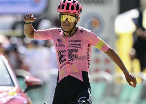 Richard Carapaz ganó la 17ª etapa del Tour de Francia Tadej Pogacar