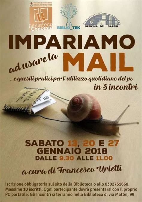 Impariamo Ad Usare La Mail A Concesio