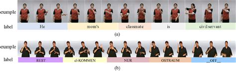 continuous sign language recognition based on hierarchical memory