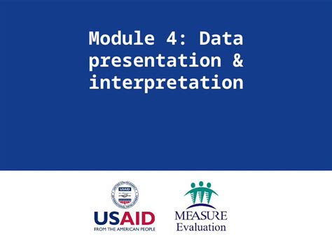 Ppt Module 4 Data Presentation And Interpretation Module 4 Learning Objectives Understand