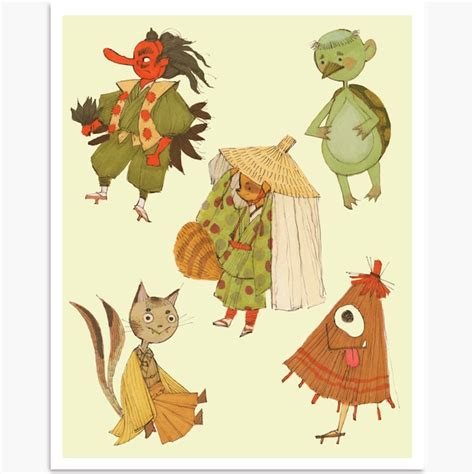 Yokai Print Etsy
