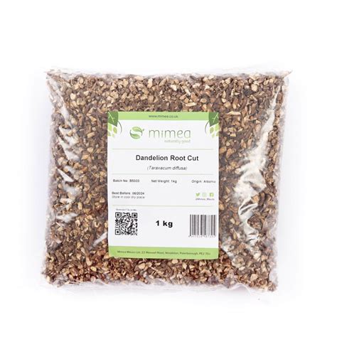 Buy Dandelion Root Cut High Quality Natural Products Mimea