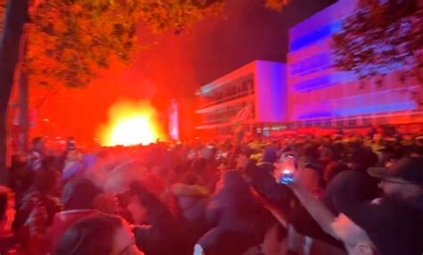 Incidentes Durante Los Festejos Por El Aniversario De Nacional Un