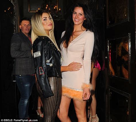 Love Islands Katie Salmon Flaunts Curves In Sheer Catsuit At Lingerie