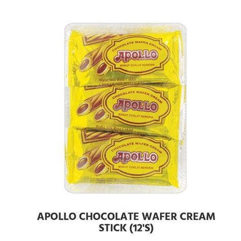 Apollo Chocolate Wafer Stick 1012 12 S X 11g Lazada