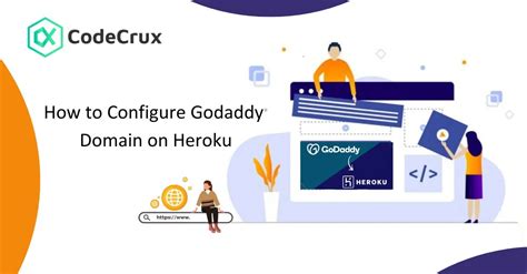 how to configure godaddy domain on heroku codecrux web technologies