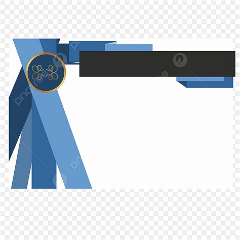 블루 졸업 일러스트 인증서 테두리 상장 인증서 블루 테두리 남색 테두리 졸업 증명서 테두리 Png 일러스트 및 Psd 이미지 무료 다운로드 Pngtree