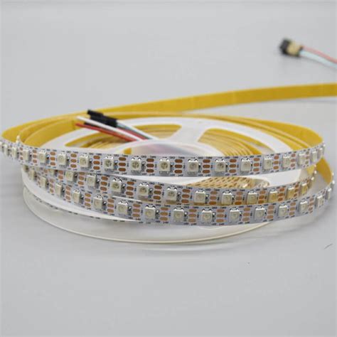 Ws2812b Ws2812 Digital Flexible Individually Addressable Pixel Led Strip Rgb Led Strip 74 Leds
