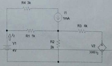 Solved Using Superposition Method Look For I2 And V2 Chegg