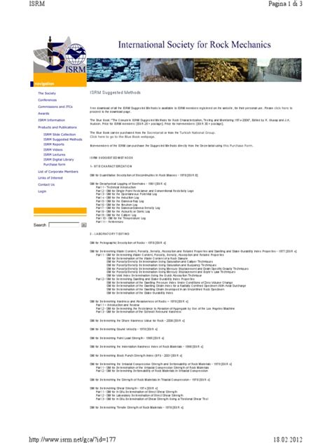 Isrm Tests Pdf Fracture Strength Of Materials