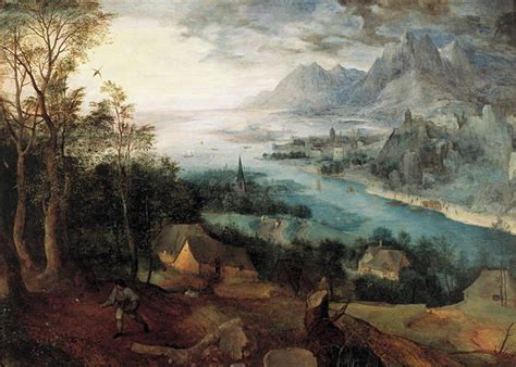 Paisagem De Pieter Bruegel Com A Queda De Icaro Compre Museu De